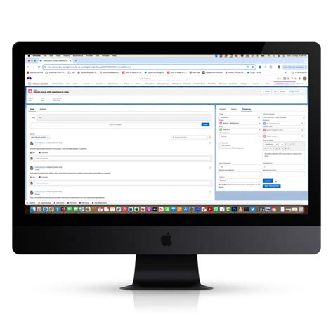Salesforce Case Time Tracking Mission Control
