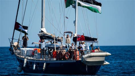 Freedom Flotilla Aid Mission Bound For Gaza Strip Sets Sail With Greta