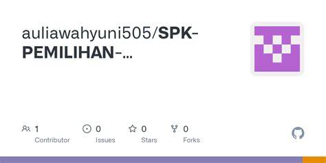 GitHub Auliawahyuni505 SPK PEMILIHAN PELANGGAN TERBAIK METODE SAW