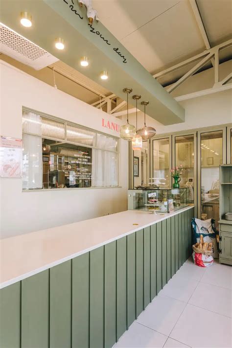 파스텔톤 컬러로 포인트를 준 18평 베이커리 인테리어 대구 달서구 대곡동