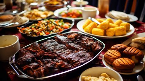 En La Mesa Del Restaurante Hay Una Gran Selección De Productos Foto de