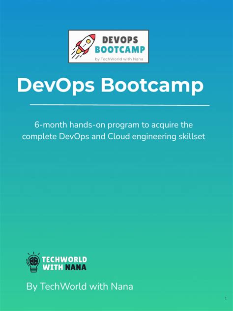 Techworld With Nana Devops Bootcamp Syllabus Pdf Python Programming Language Computing