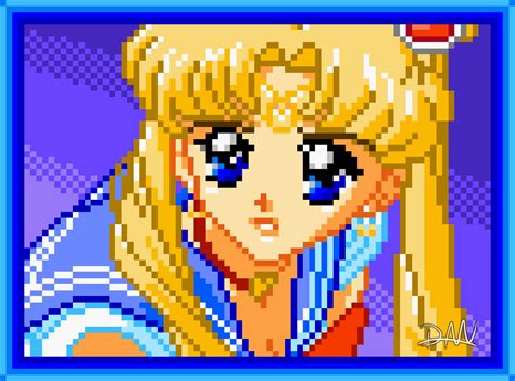 Artstation Sailor Moon Redraw 8 Bit Nes Color Palette