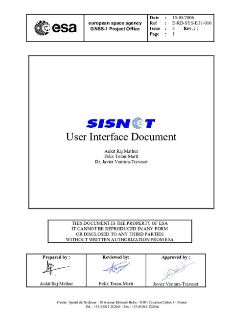 Pdf User Interface Document