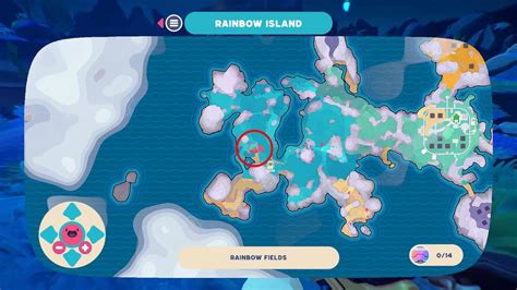 All Map Data Node Locations In Rainbow Fields In Slime Rancher Pro