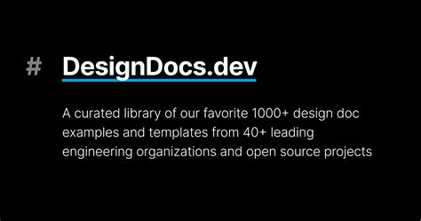 Design Docs