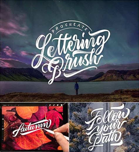 Lettering Procreate Brush Free Download