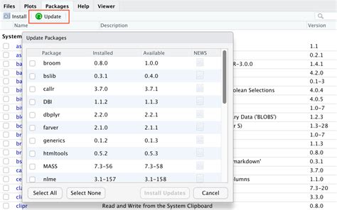 How Can I Install And Update R Packages