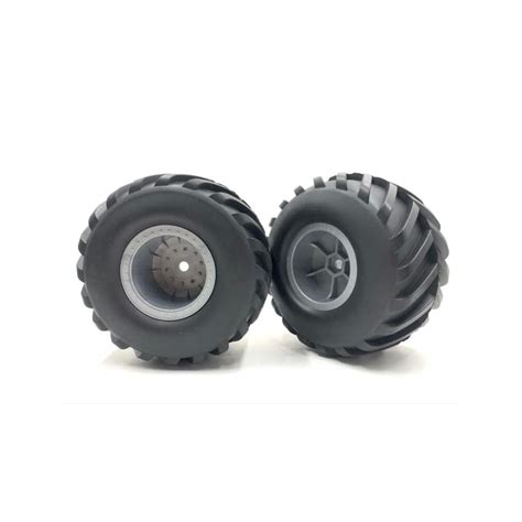 Buy Scale RC CAR Off Road MT Rock Crawler Truck Wheels Tires NO GLUED HEX MM PCS For HPI
