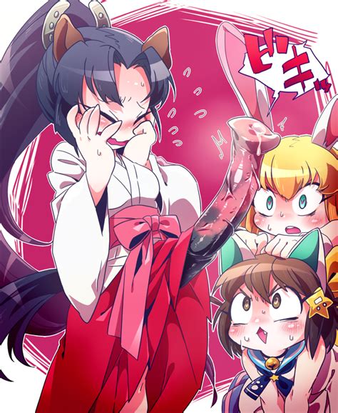 Nyaa Tan Usa Tan And Uma Tan Etotama Drawn By Sizma Danbooru