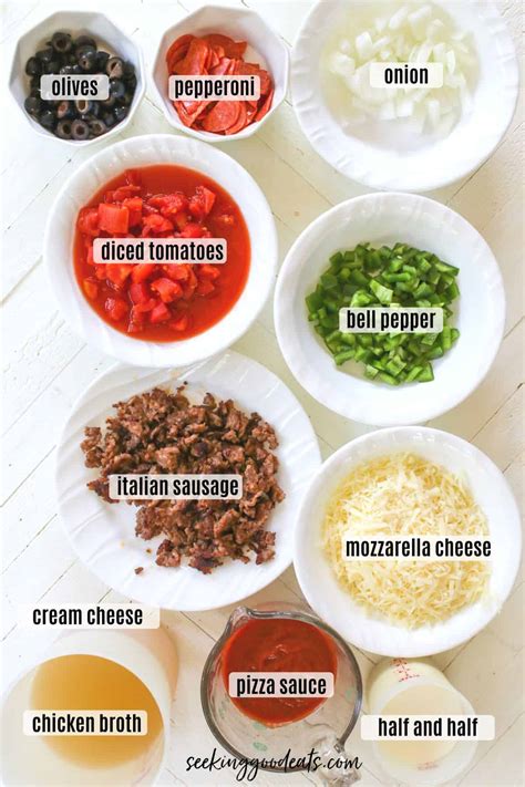 Easy Recipe For Pizza Soup Seeking Good Eats