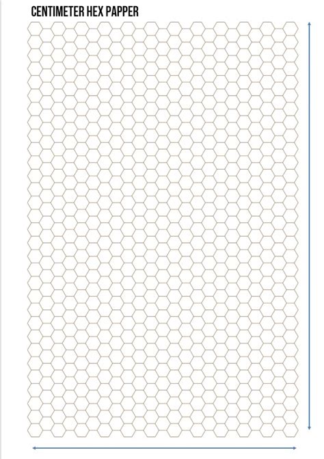 Printable Hex Paper Room
