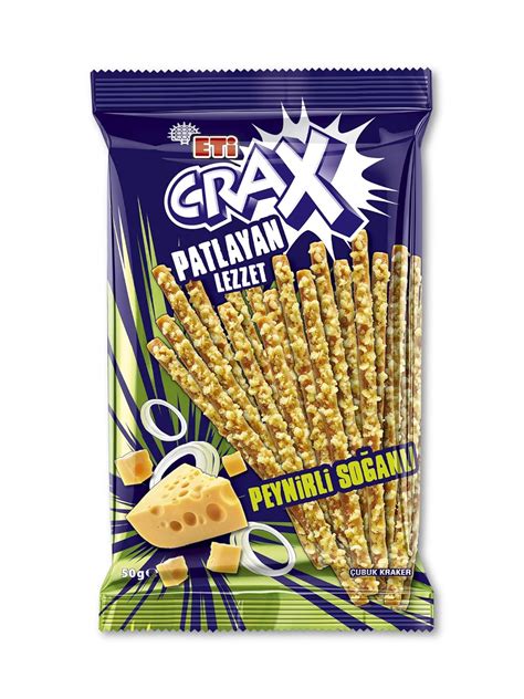 Eti Crax Spicy Stick Cracker 50gr 176 Oz 20 Pack