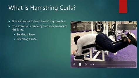 Hamstring Curl PPT
