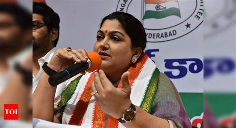 Congress National Spokesperson Khushbu Sundar Welcomes Nep Apologises
