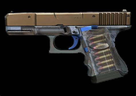 Glock 18 Clear Polymer Cs2 Skin