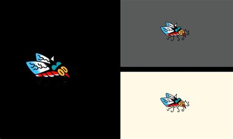 Premium Vector Flying Fly Vector Illustration Mascot Design