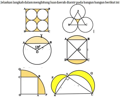 Solved Jelaskan Langkah Dalam Menghitung Luas Daerah Diarsir Pada