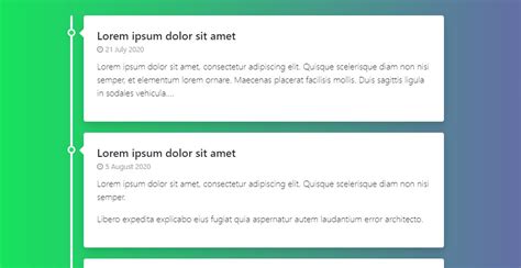 Joomla Override Responsive Timeline Created By Web Eau Net