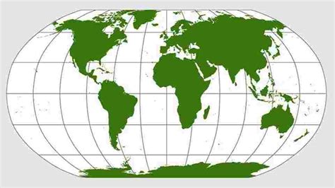 New World Map Depicts Continents True To Their Actual