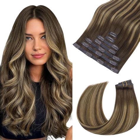 Hotbanana Seamless Clip In Hair Extensions 16 Inch 110g