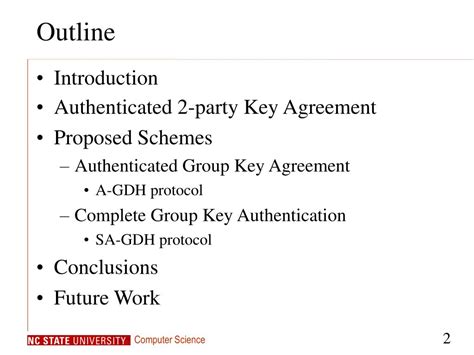 Ppt Authenticated Group Key Agreement And Friends Powerpoint Presentation Id 614121