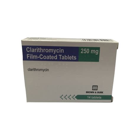 Shop Clarithromycin Tabs 250mg X 14 Faces Consent