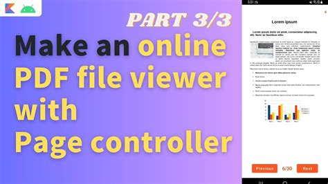 Android Studio Pdf Viewer Android Native Pdf Viewer Android Pdf Renderer Example Part