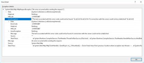 Vs 2015 Getting A Responce From My Webapi Vbforums