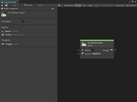 On Button Input Node Visual Scripting 178