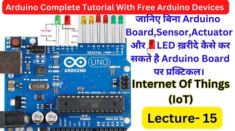 olevel iot arduiono full tutorial arduino board led blinking