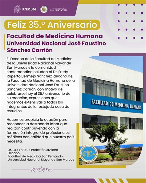 Facultad Facultad De Medicina San Fernando Unmsm Oficial