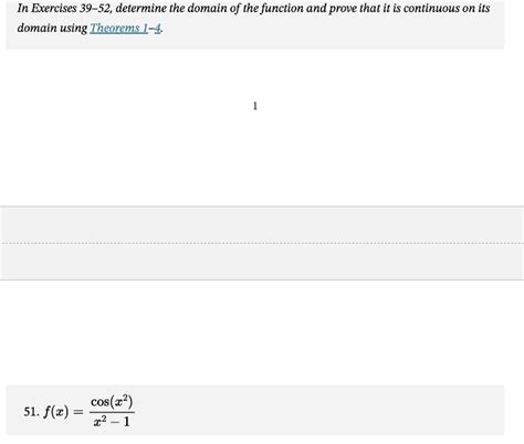 Solved Determine The Domain Of The Function And Prove That