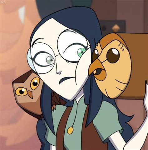 Funny Faces Of Hooty And Lilith From The Owl House