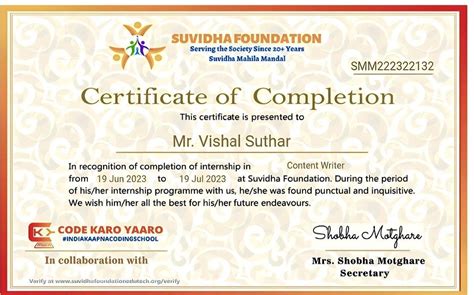 Vishal Suthar On Linkedin Suvidhafoundation Codekaroyaaro