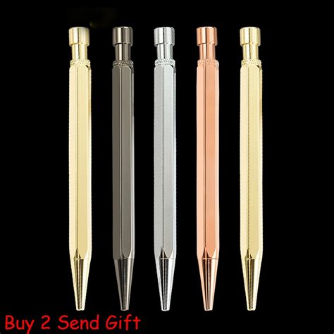 고품질 풀 메탈 필기구 볼펜 비즈니스 남성 브랜드 서명 선물 펜 구매 2 선물 보내기 Aliexpress