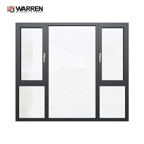 Warren Super Quality Glass Casement Window French Window Aluminum Frame