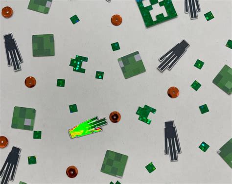 Minecraft Confetti Minecraft Party Decorations Minecraft Minecraft Birthday Minecraft Theme