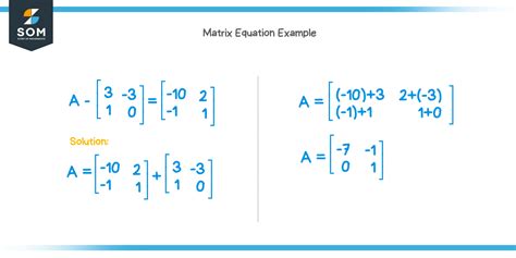 Matrix Equation Explanation And Examples