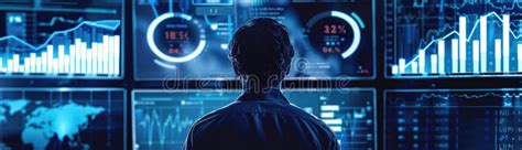 Data Analyst Visualizing Trends Stock Illustration Illustration Of Dimension Comparison