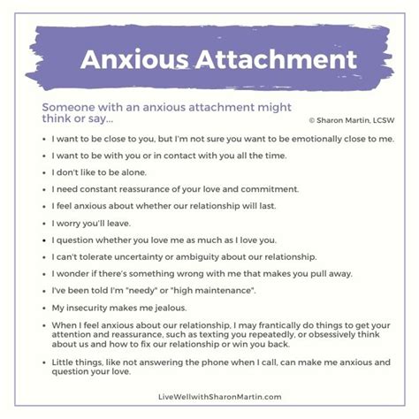 What Is An Anxious Attachment Style Live Well With Sharon Martin