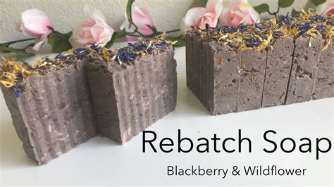 Rebatch Cold Process Soap Youtube