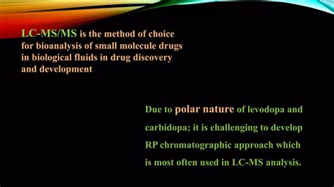Bioanalytical Method Development And Validation Pptx