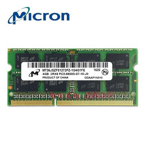 2021 Orignial New Ddr3 4gb 1066mhz Pc3 8500s For Laptop Ram Memory Lazada