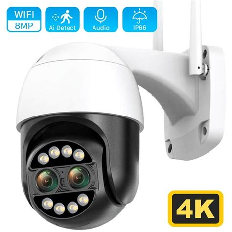 Cámara Ip De Seguridad Cctv Con Wifi Dispositivo De Vigilancia Con
