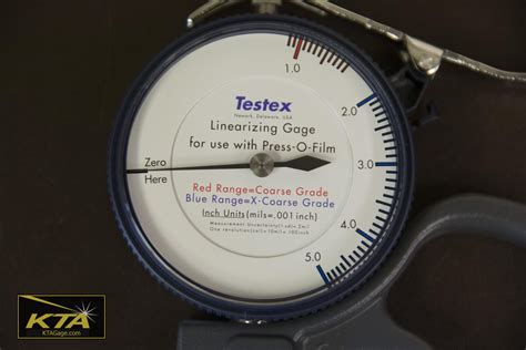 Inch Units Testex Micrometer Dial Thickness Gage