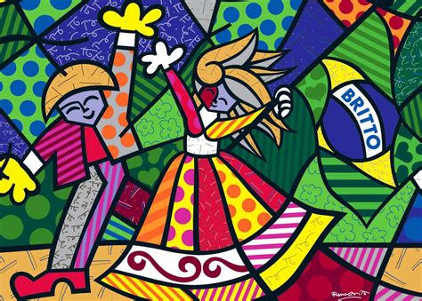 A Arte De Romero Britto O Artista Das Celebridades Aumentos Mind Blog