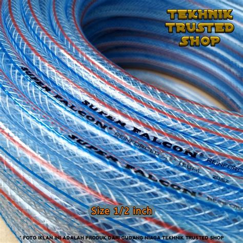 Jual Selang Air Serat Benang Tebal 1 2 Inch SUPER FALCON Original Kab
