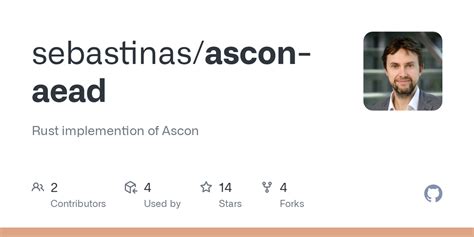 Github Sebastinasascon Aead Rust Implemention Of Ascon