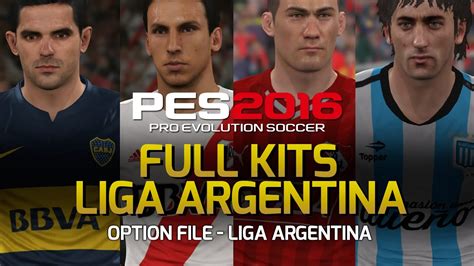 Pes2016 Option File Liga Argentina And Chilena Scotiabank Full Link